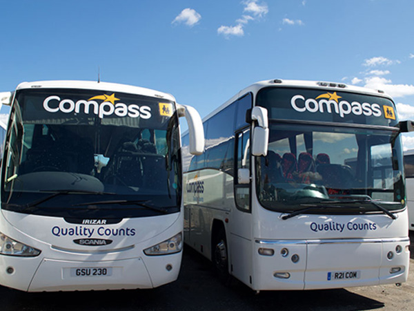 Private Coach Hire | Compass Royston